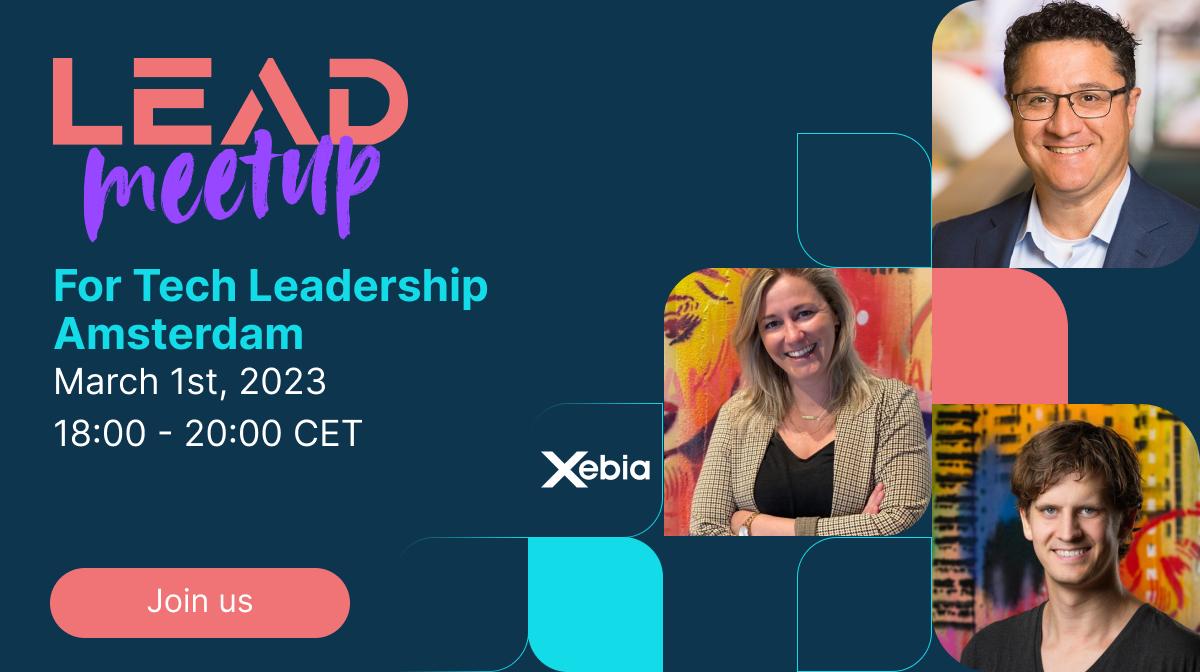 LEAD Meetup Amsterdam, March 1st - LEADcommunity.io